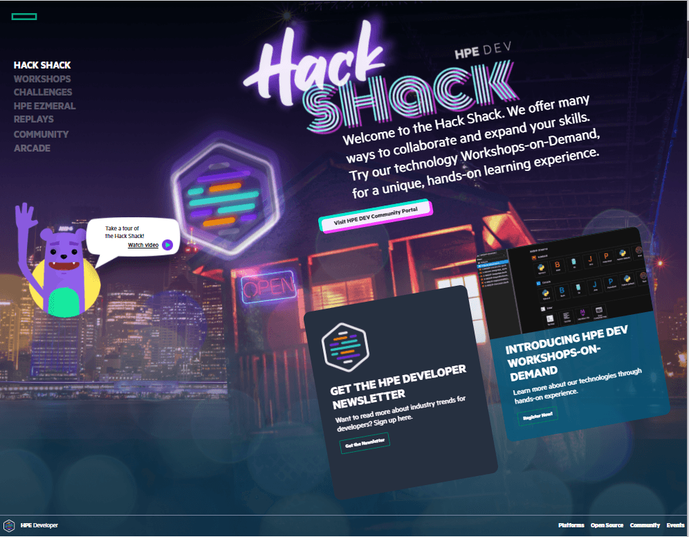 HPE DEV Hack Shack expands for premier Kubernetes event | HPE Developer ...